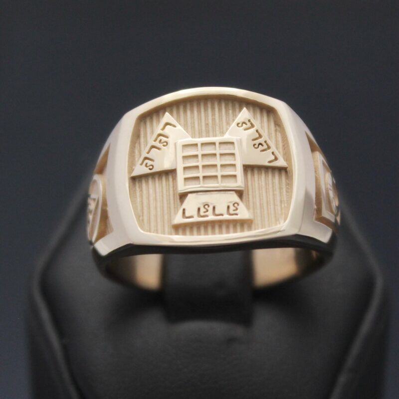 Masonic High Priest Ring in Gold ~ style 047g - ProLine Designs