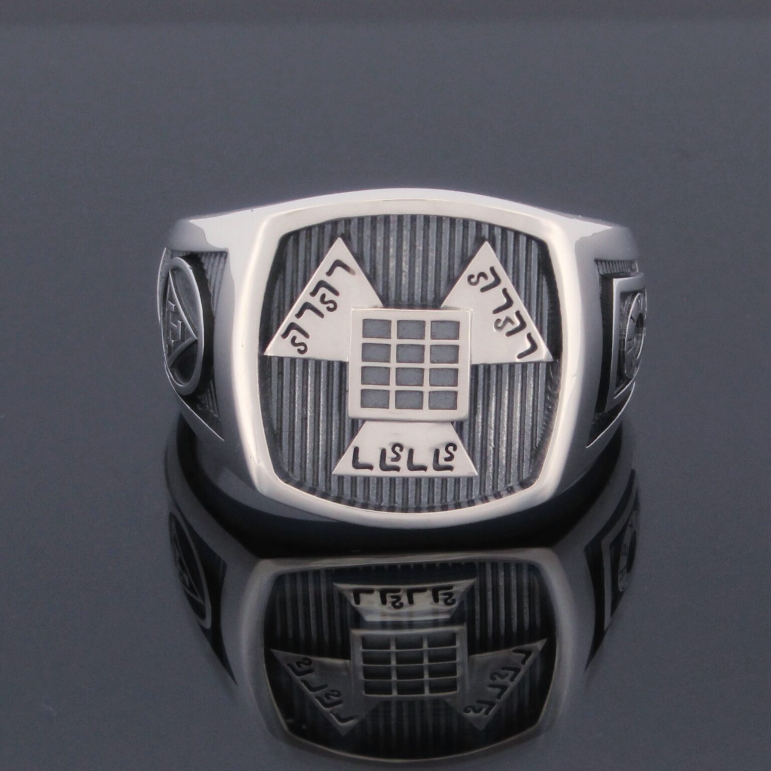 Masonic High Priest Ring in Sterling Silver ~ style 047 - ProLine Designs