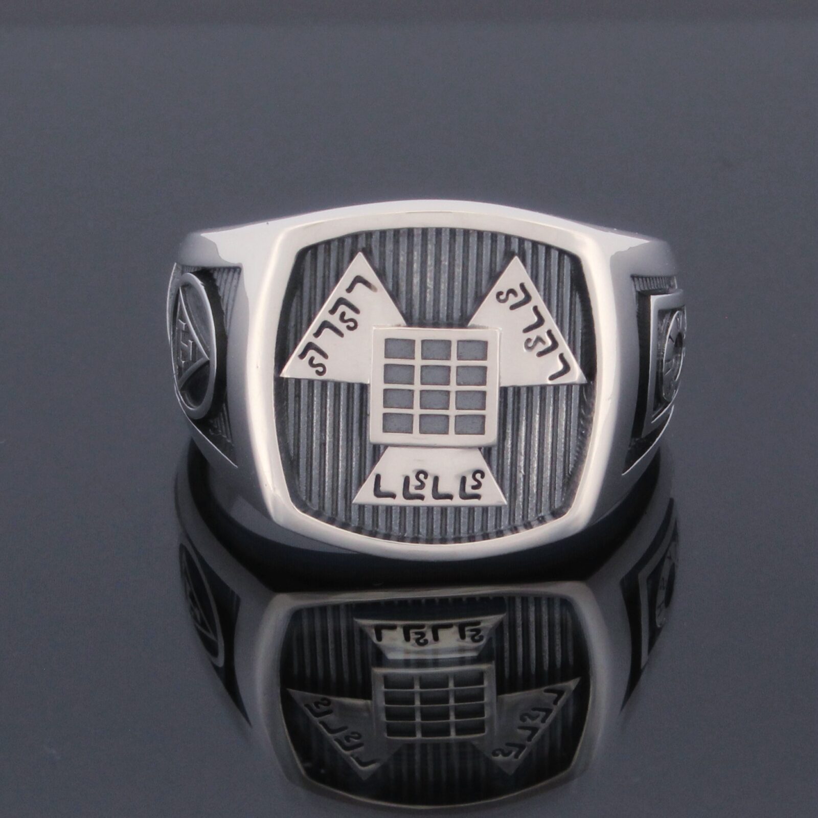 Masonic High Priest Ring in Sterling Silver ~ style 047 - ProLine Designs